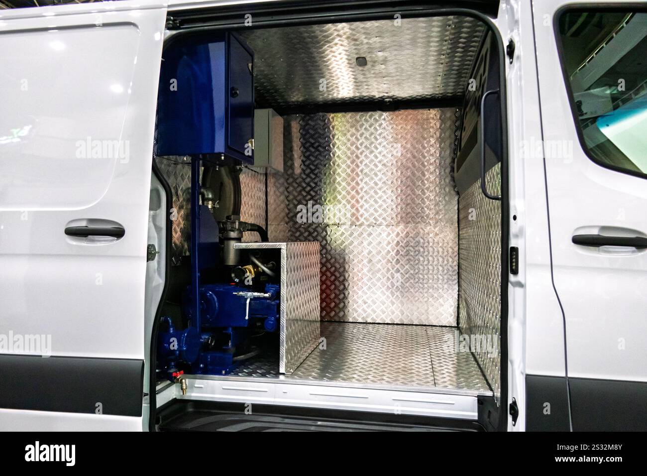 Special equipment sewer cleaning vehicle. Vehicle equipped for cleaning ...