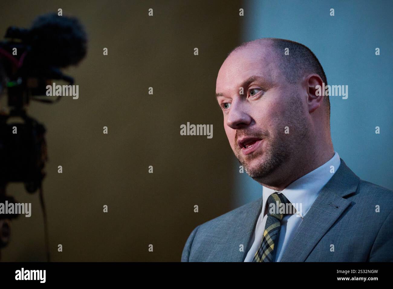 Edinburgh Scotland, UK 08 January 2025. Cabinet Secretary for Health ...