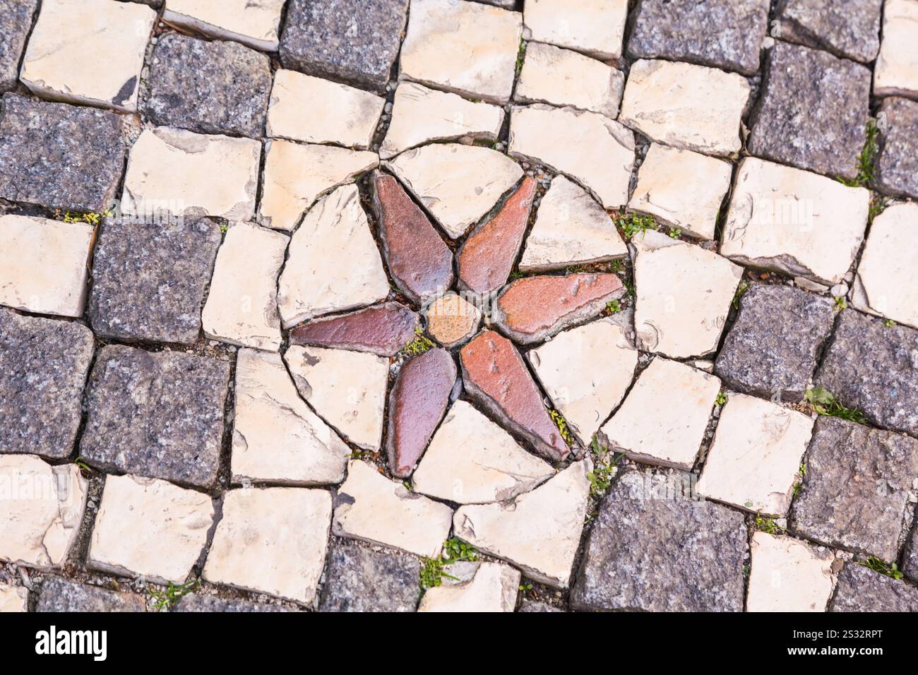 Star pattern pavement hi-res stock photography and images - Alamy
