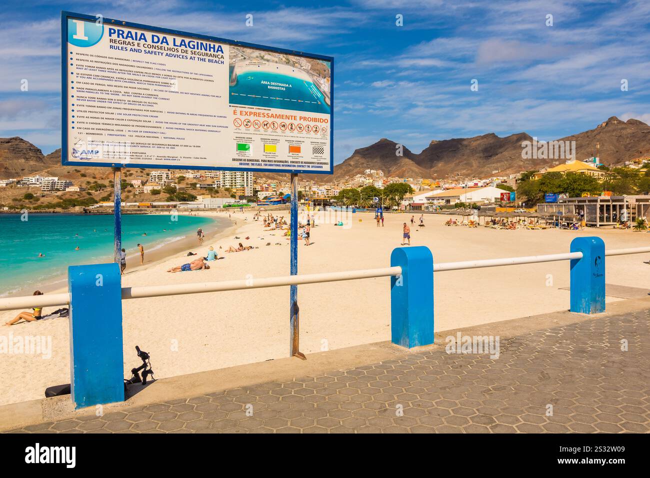 Praia da Laginha, Mindelo, Sao Vicente, Cape Verde Stock Photo - Alamy