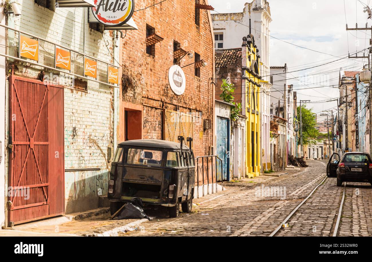 The back streets of Natal, Brazil Stock Photo - Alamy