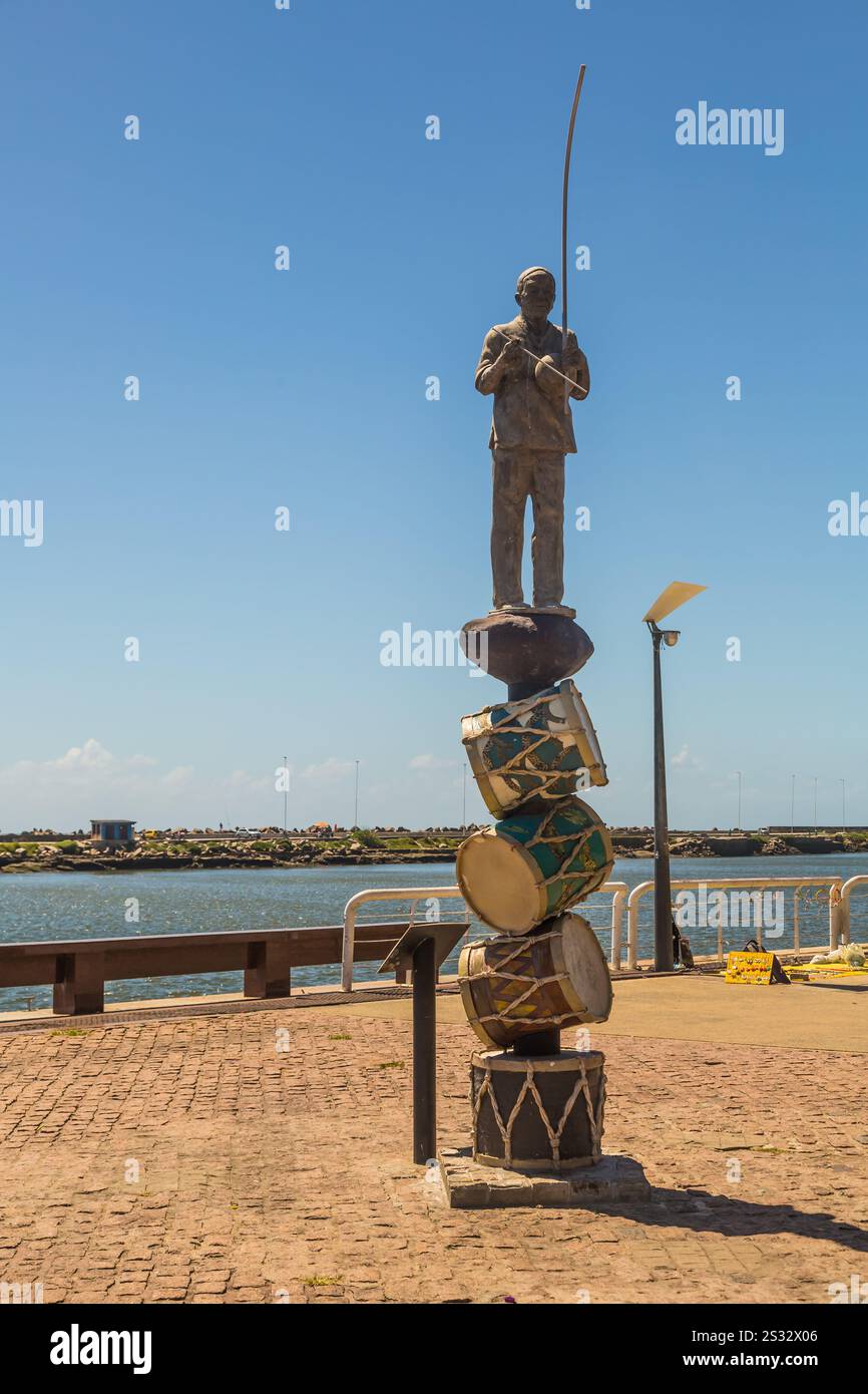 A sculpture in Marco Zero square, Recife, Brazil Stock Photo - Alamy
