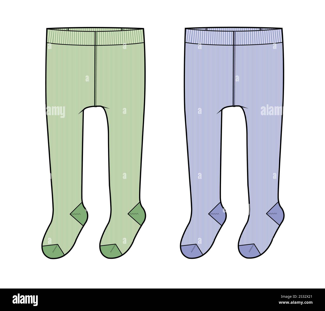 Kids tights Stock Vector Images - Alamy