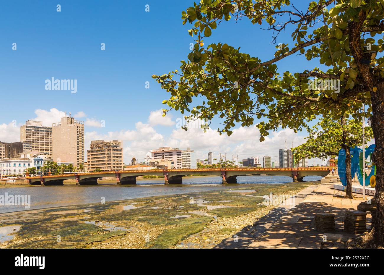 Cityscape bridge river recife pernambuco hi-res stock photography and ...