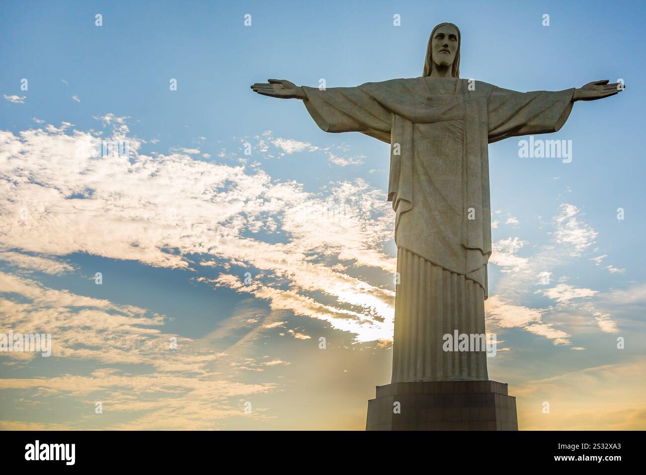 Christ the Redeemer statue, Corcovado, Rio de Janeiro, Brazil Stock ...