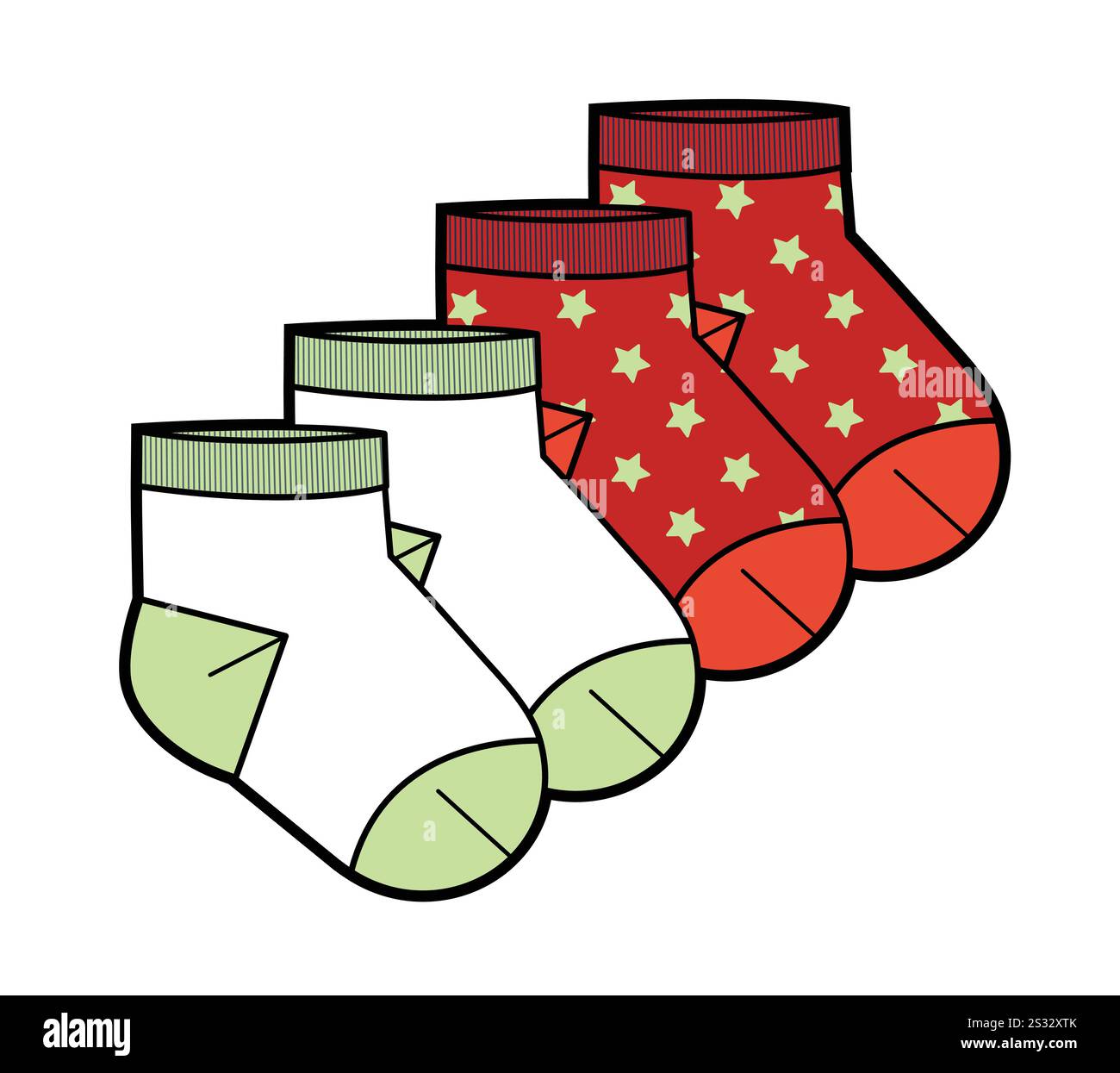 Newborn baby rib socks hi-res stock photography and images - Alamy