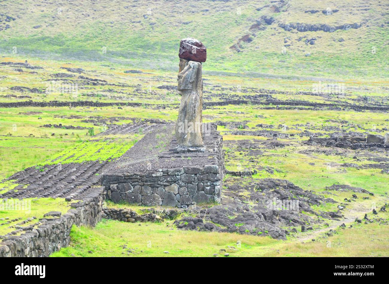 Ahu Tongariki the biggest ahu of Rapa Nui with its impressive 15 moai ...