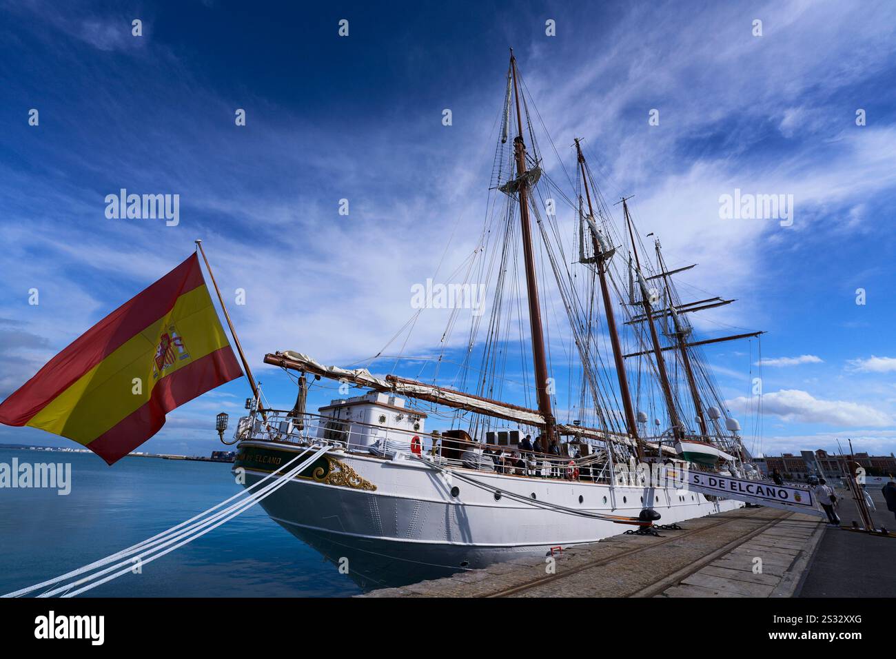 Images of the Juan Sebastián de Elcano, the Spanish Navy's iconic ...