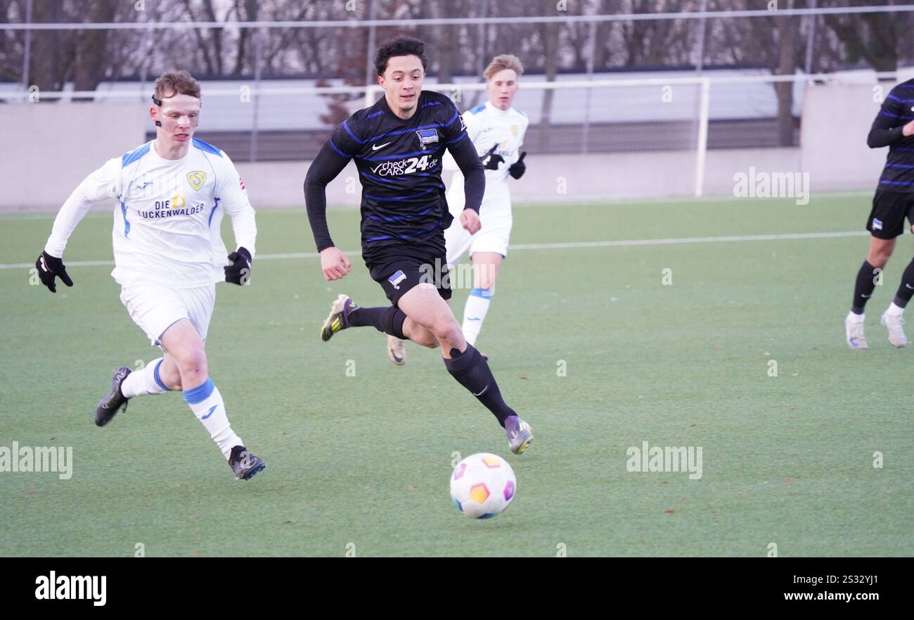 Hertha BSC II vs FSV Luckenwalde friendly match at Amateur-Stadion ...