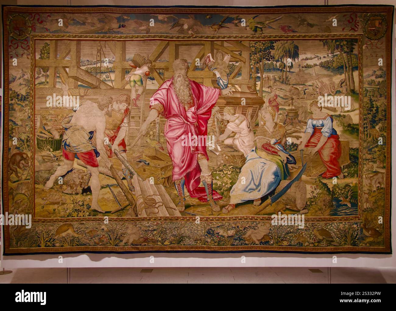 Noe construye el arca hi-res stock photography and images - Alamy