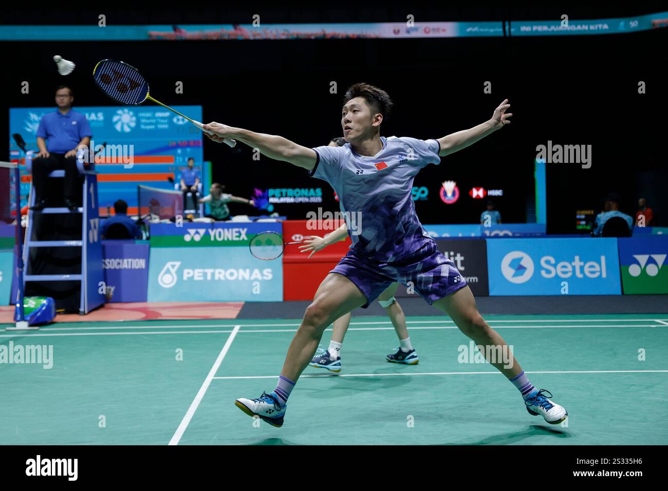 Kuala Lumpur, Malaysia. 08th Jan, 2025. Cheng Xing (R) and Zhang Chi of ...