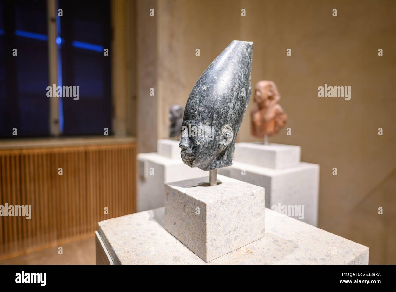 Ancient Egyptian artifacts exhibited in the Neues Museum, New Museum in ...