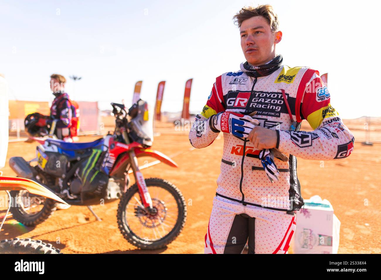 Al Ula, Arabie Saoudite. 08th Jan, 2025. COX Bradley (zaf), KTM, BAS World KTM Racing Team, FIM ...