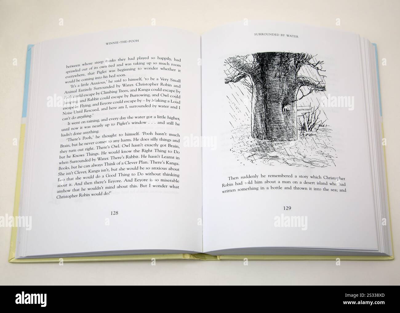 Children's Book The Complete Winnie-The-Pooh by A.A. Milne Stock Photo ...