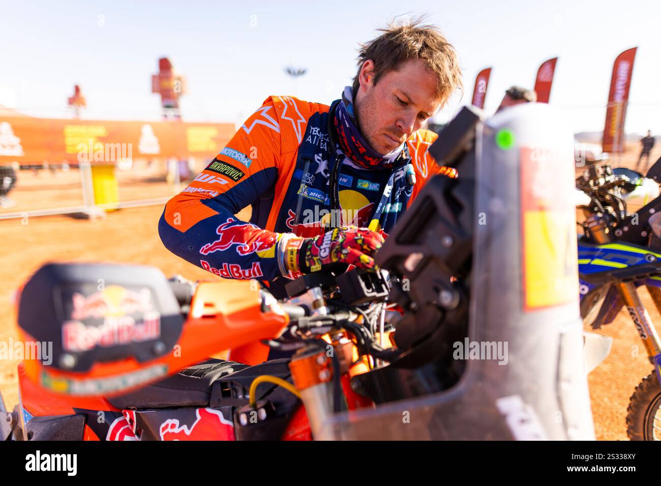 SANDERS Daniel (aus), KTM, Red Bull KTM Factory Racing, FIM W2RC, RallyGP, portrait during the ...