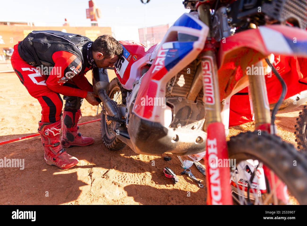 Al Ula, Arabie Saoudite. 08th Jan, 2025. DUMONTIER Romain (fra ...