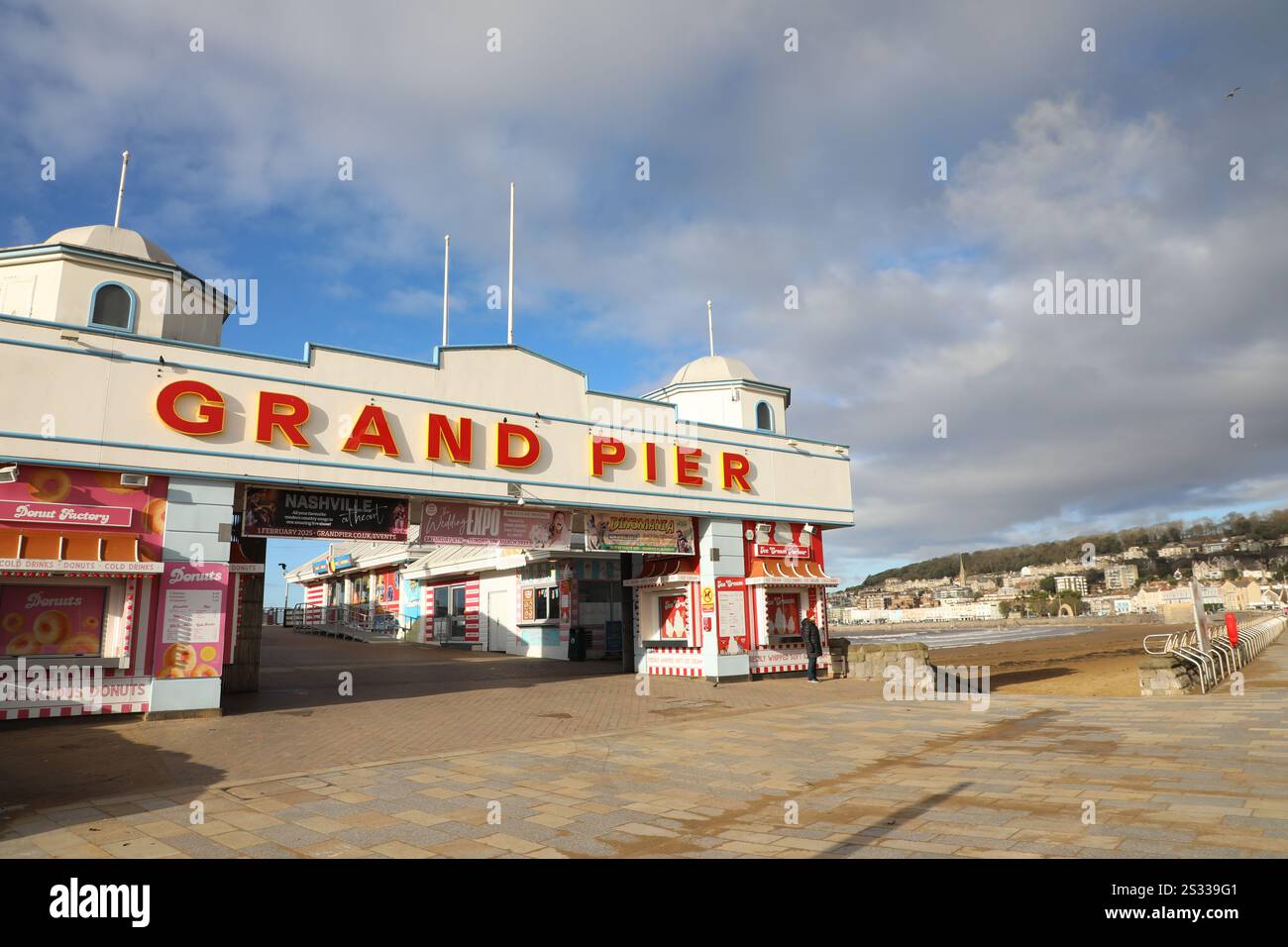 Grand Pier, Weston-super-Mare, North Somerset, England Stock Photo - Alamy