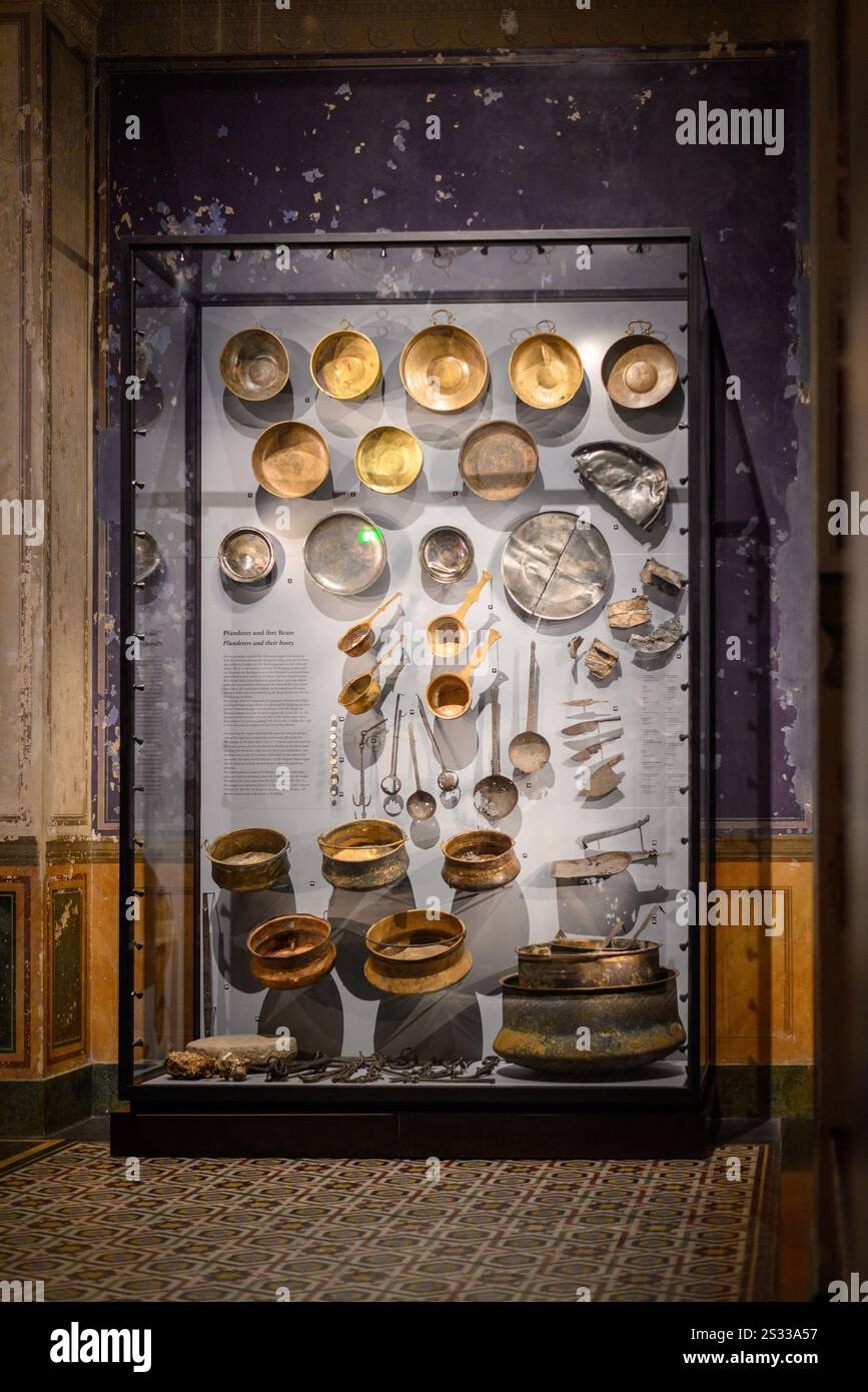 Ancient artifacts exhibited in Neues Museum, New Museum in Museum ...