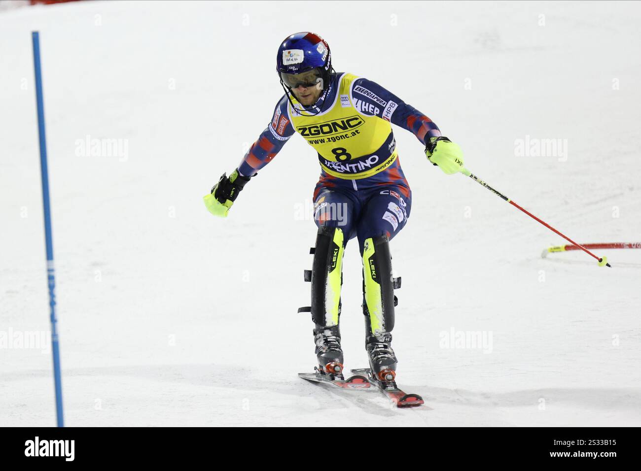 Madonna Di Campiglio, Italy. 08th Jan, 2025. Samuel Kolega (CRO ...