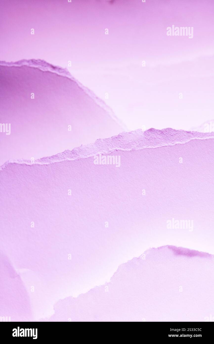Abstract Torn Paper Close Up Wavy Ridged Layered Background Stock Photo ...