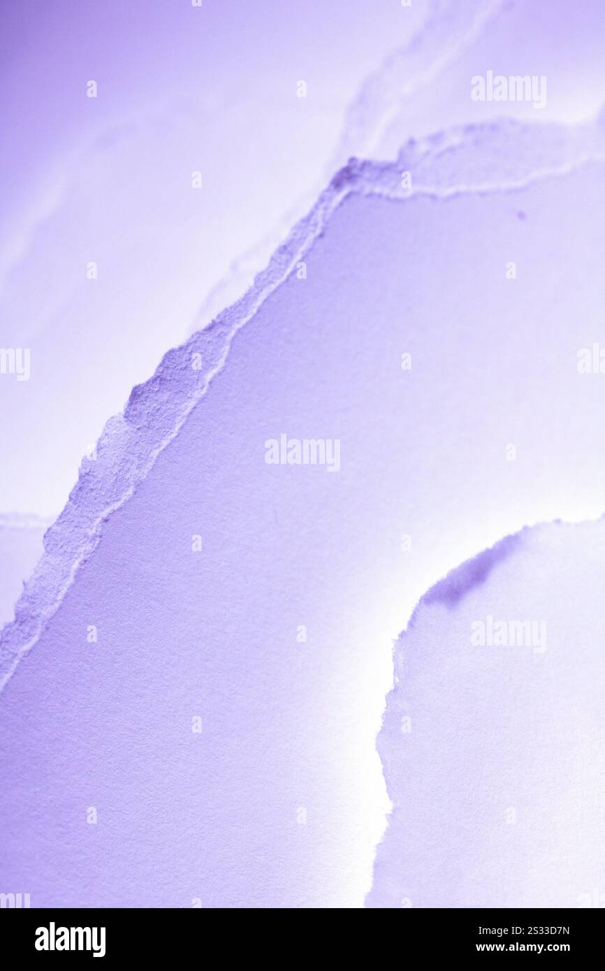 Abstract Torn Paper Close Up Wavy Ridged Layered Background Stock Photo ...