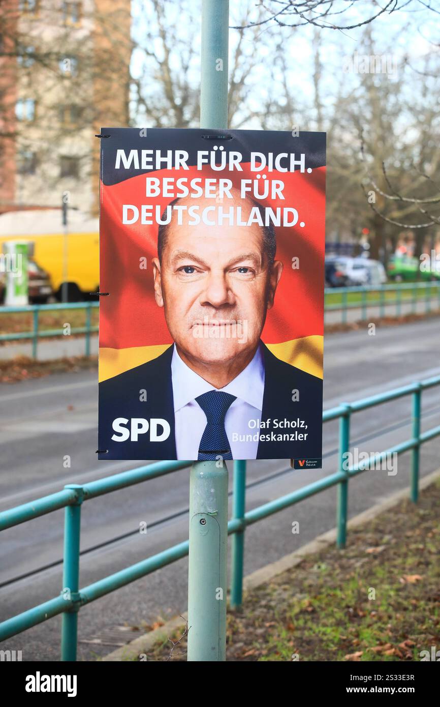Wahlplakate in Potsdam Potsdam - 8.1.2025 Wahlplakate zur ...