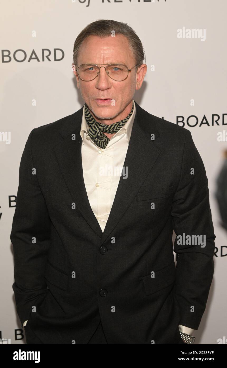 Daniel Craig attends the 2025 National Board of Review Gala at Cipriani ...