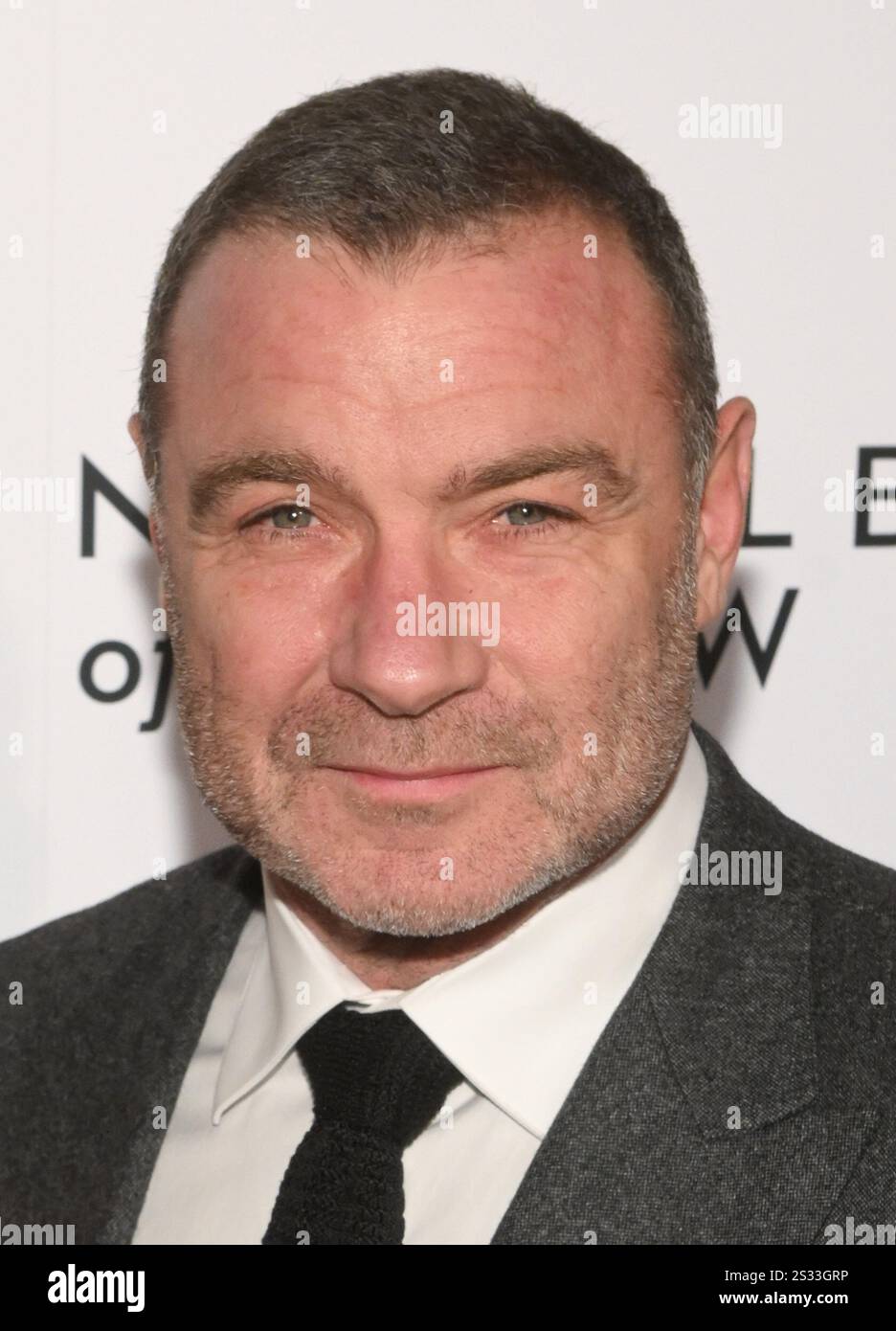 New York City, USA. 08th Jan, 2025. Liev Schreiber attends the 2025 ...