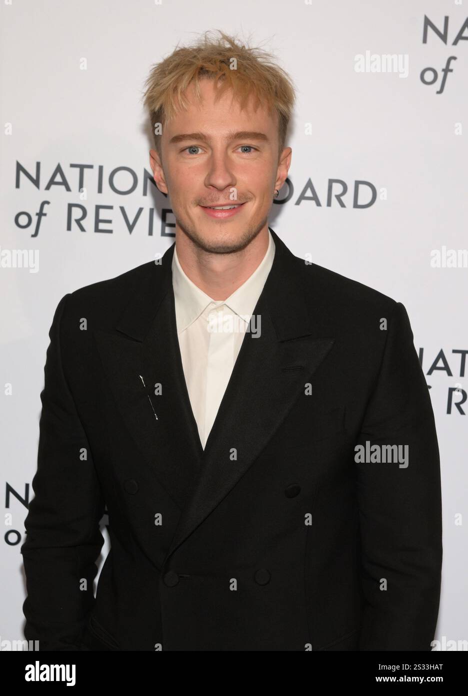 New York City, USA. 08th Jan, 2025. Drew Starkey attends the 2025 ...