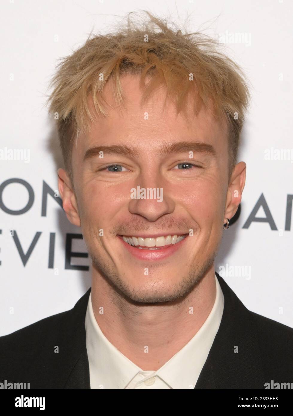 Drew Starkey attends the 2025 National Board of Review Gala at Cipriani ...