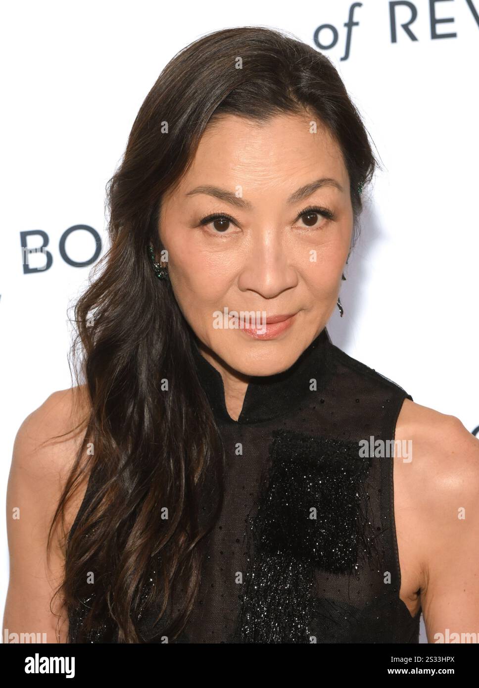 New York City, USA. 08th Jan, 2025. Michelle Yeoh attends the 2025 ...