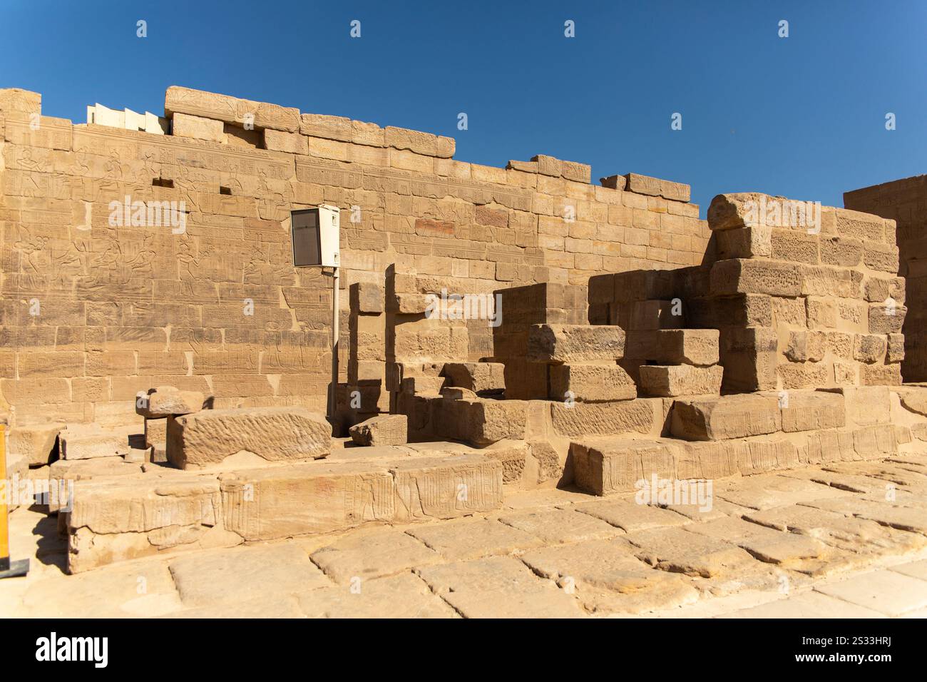 Aswan, Egypt; January 18, 2024: Admiring the Isis temple of Philae, the ...