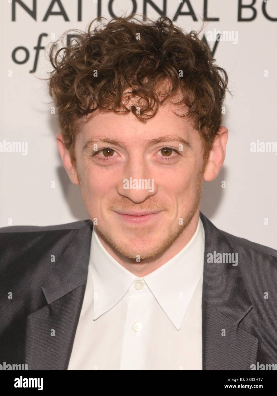 New York City, USA. 08th Jan, 2025. Ethan Slater attends the 2025 ...