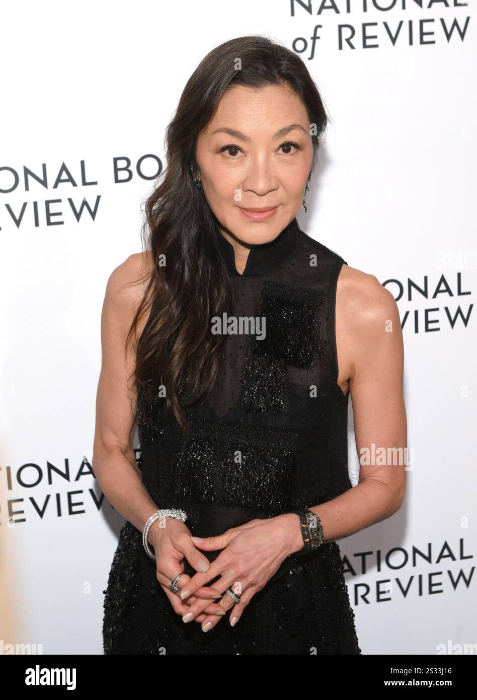 New York City, USA. 08th Jan, 2025. Michelle Yeoh attends the 2025 ...