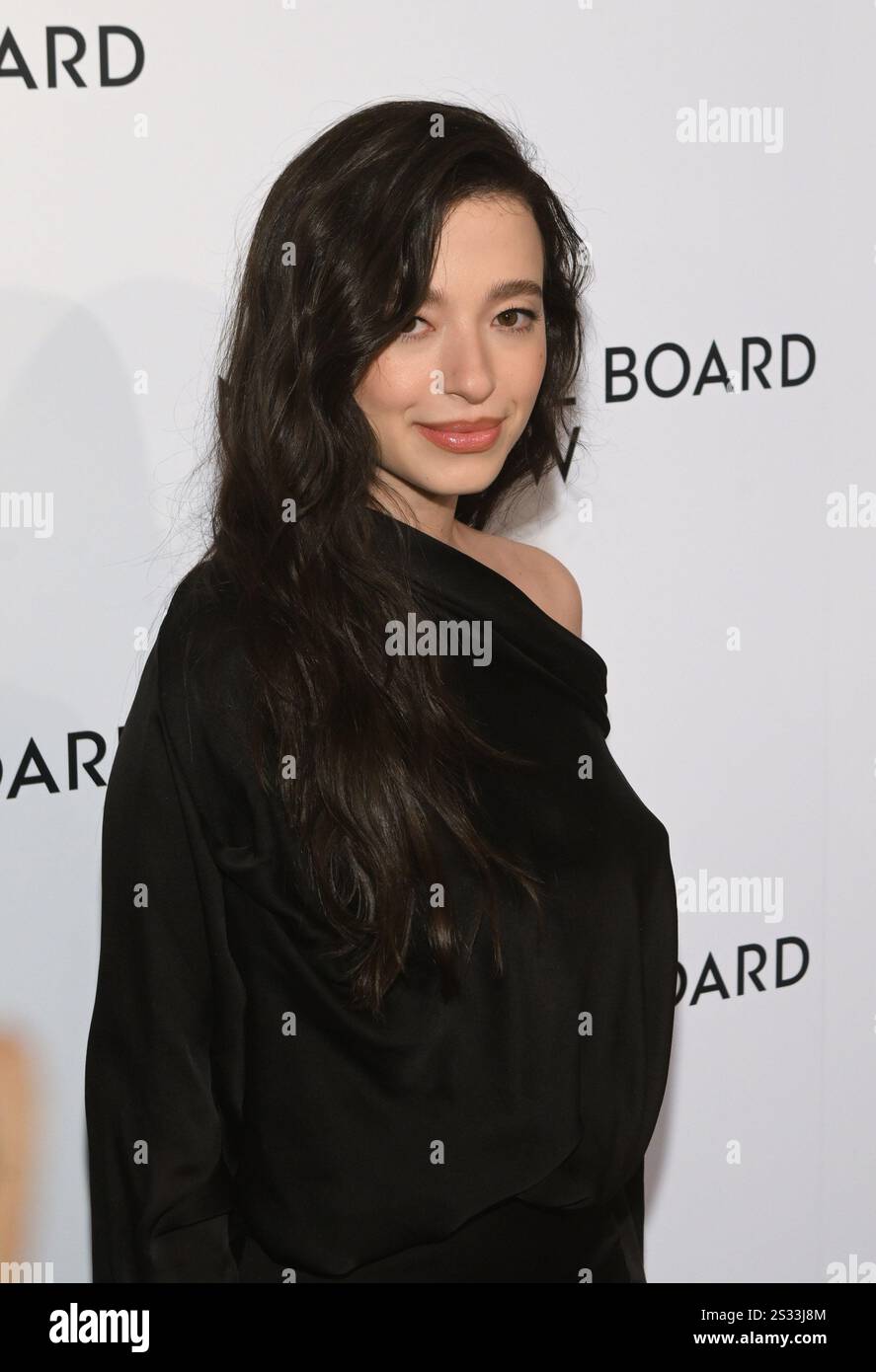 New York City, USA. 08th Jan, 2025. Mikey Madison attends the 2025 ...