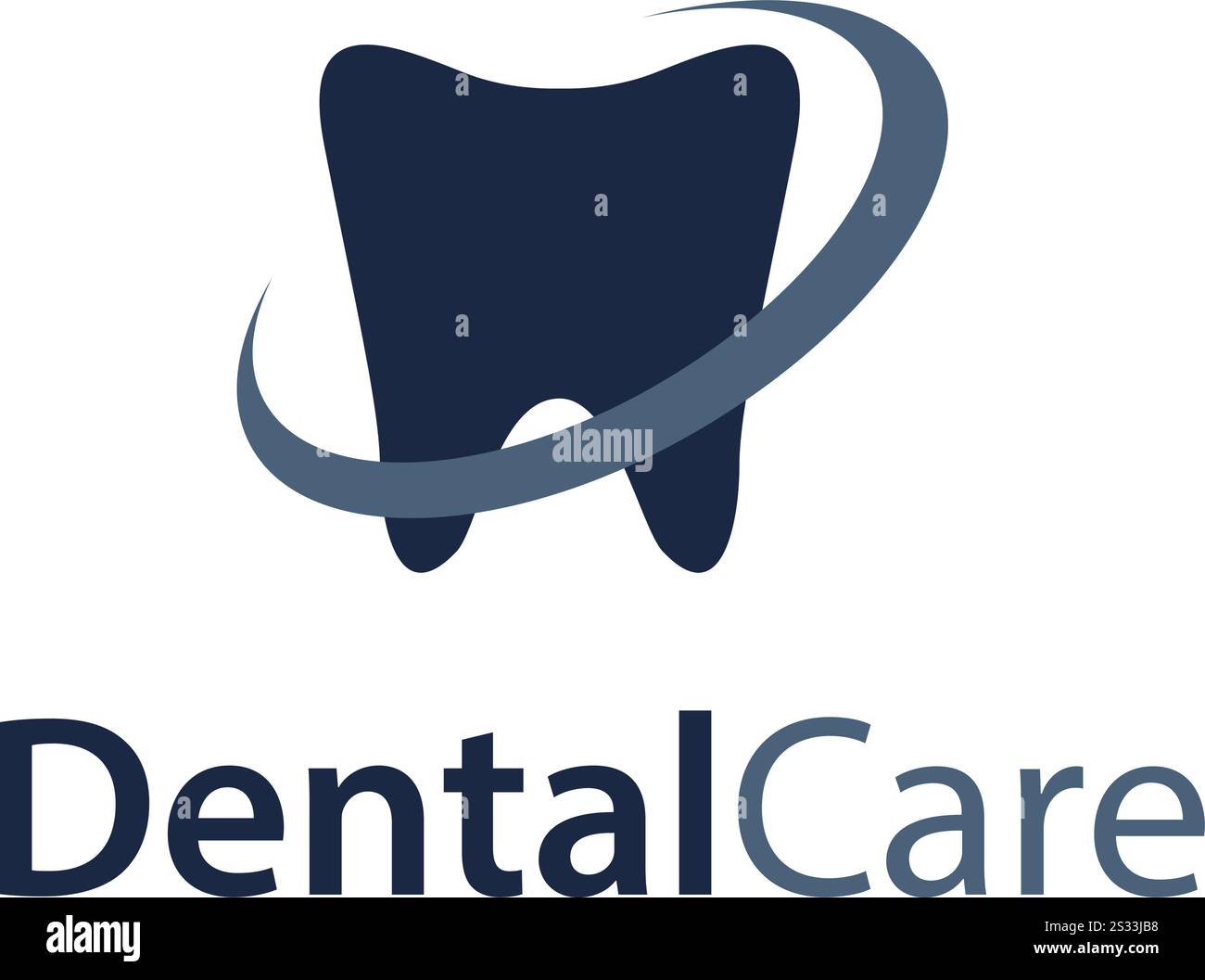 Dental care logo with arc Stock Vector Image & Art - Alamy