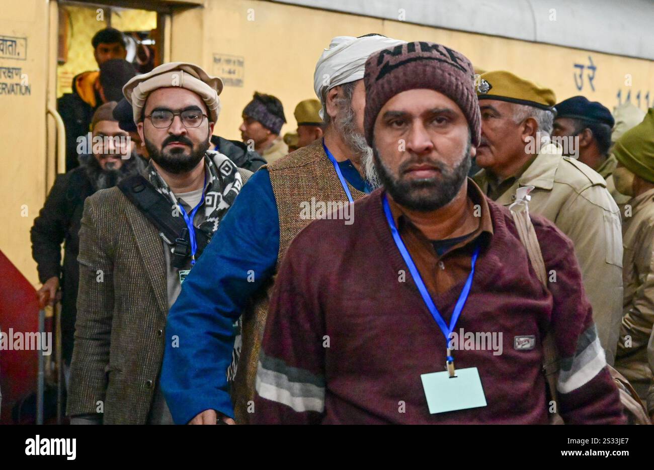 Pilgrims from Pakistan reached Ajmer to attend the 813th Urs of Khwaja Moinuddin Hasan Chishti ...