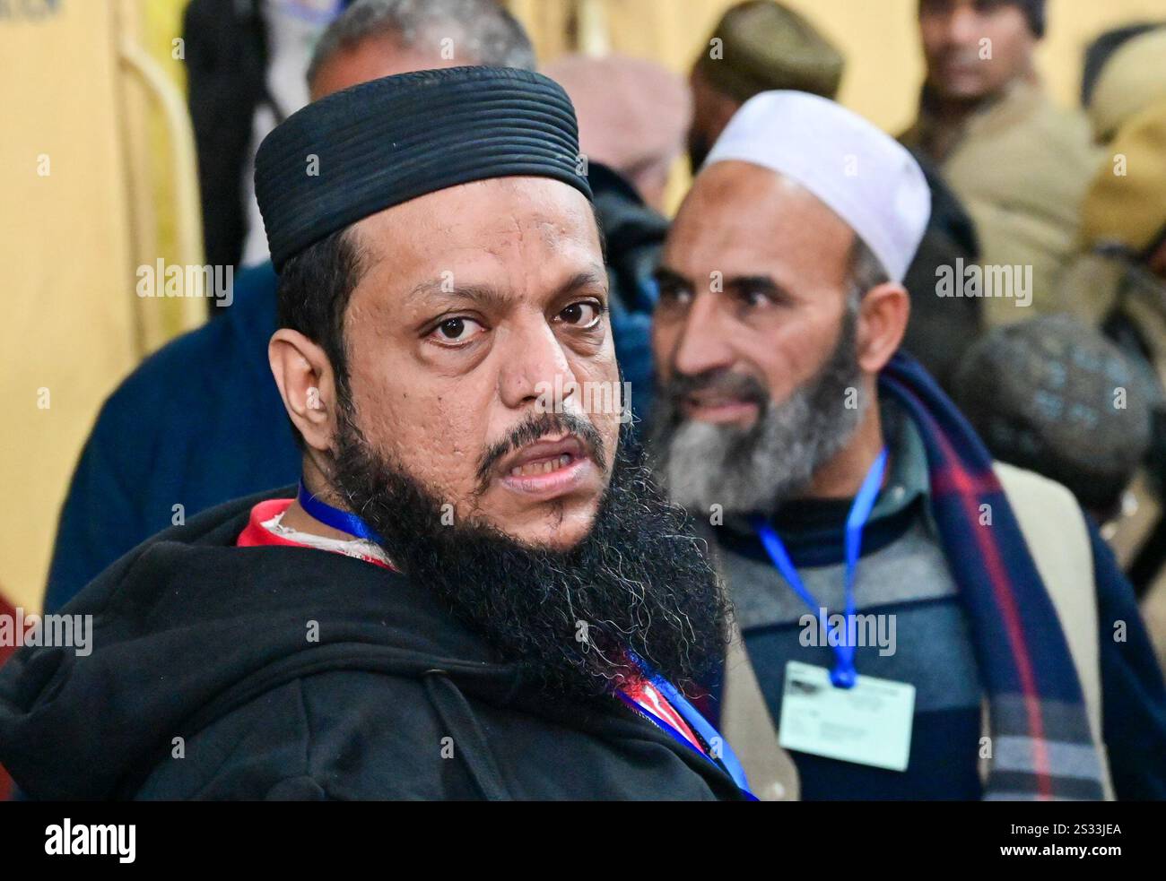 Ajmer, India. 07th Jan, 2025. Pilgrims from Pakistan reached Ajmer to attend the 813th Urs of ...