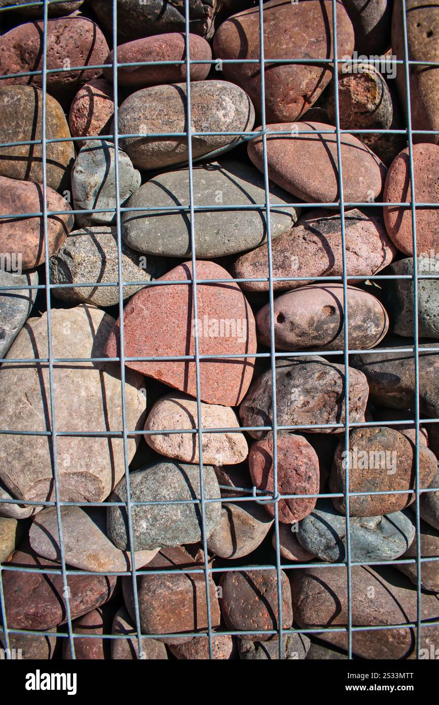 Caged rocks hi-res stock photography and images - Alamy