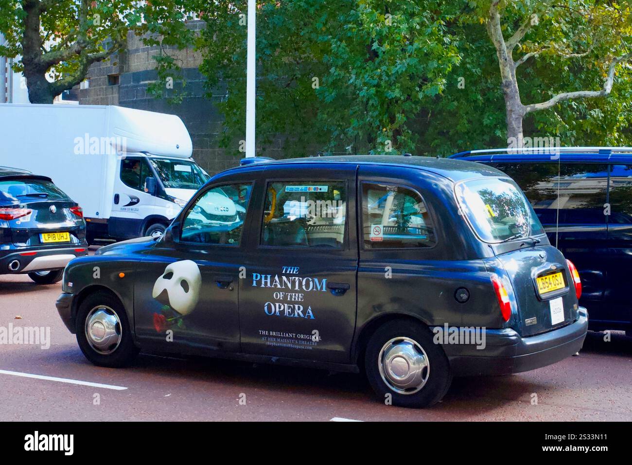 Hackney carriage (taxi), London, England Stock Photo - Alamy