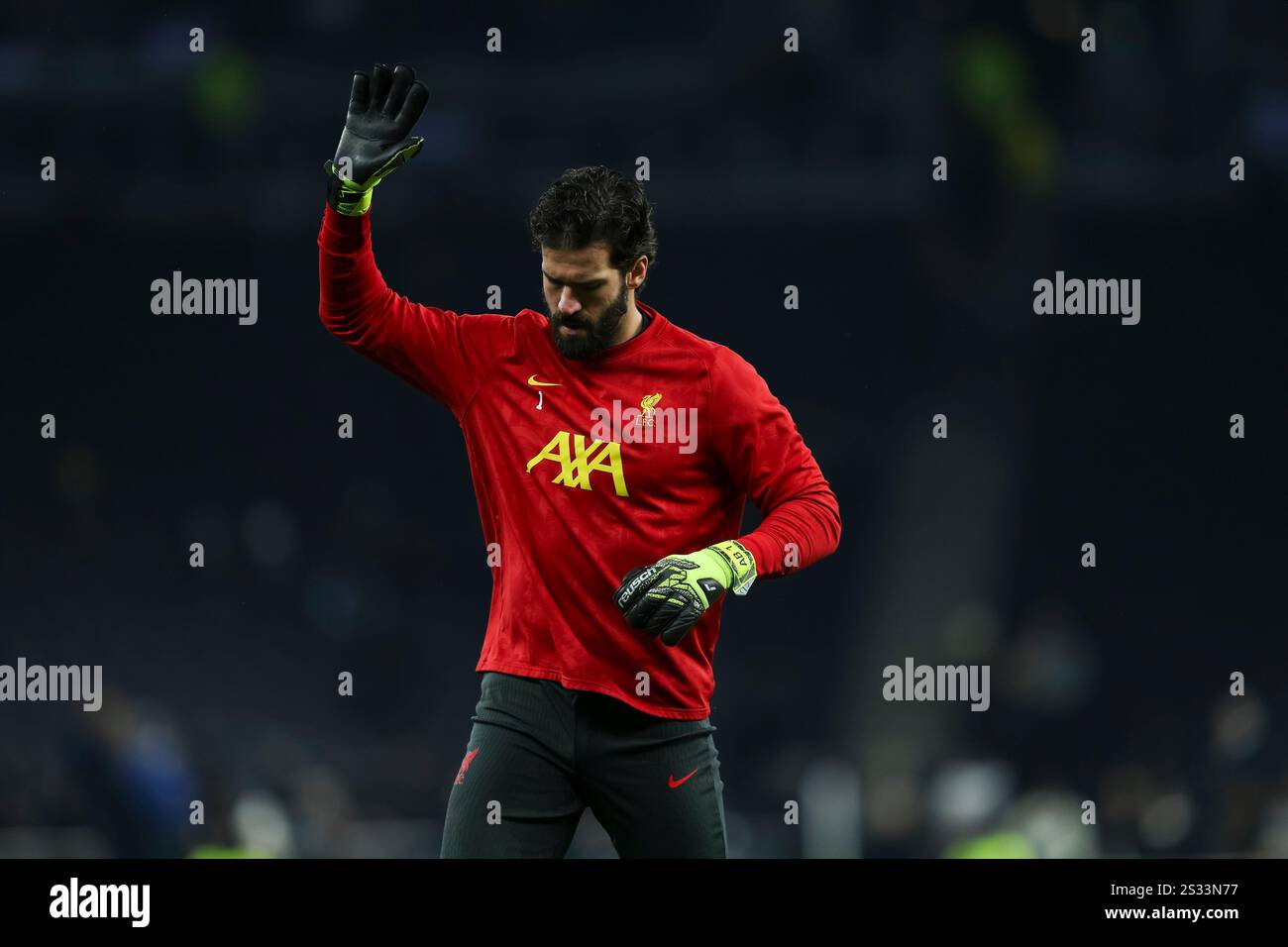 Tottenham Hotspur Stadium, London, UK. 8th Jan, 2025. Carabao Cup Semi Final, First Leg Football ...
