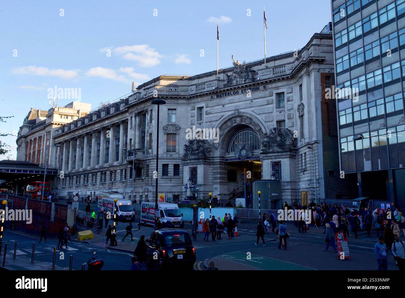 Waterloo Station, Waterloo, Lambeth, London, England Stock Photo - Alamy