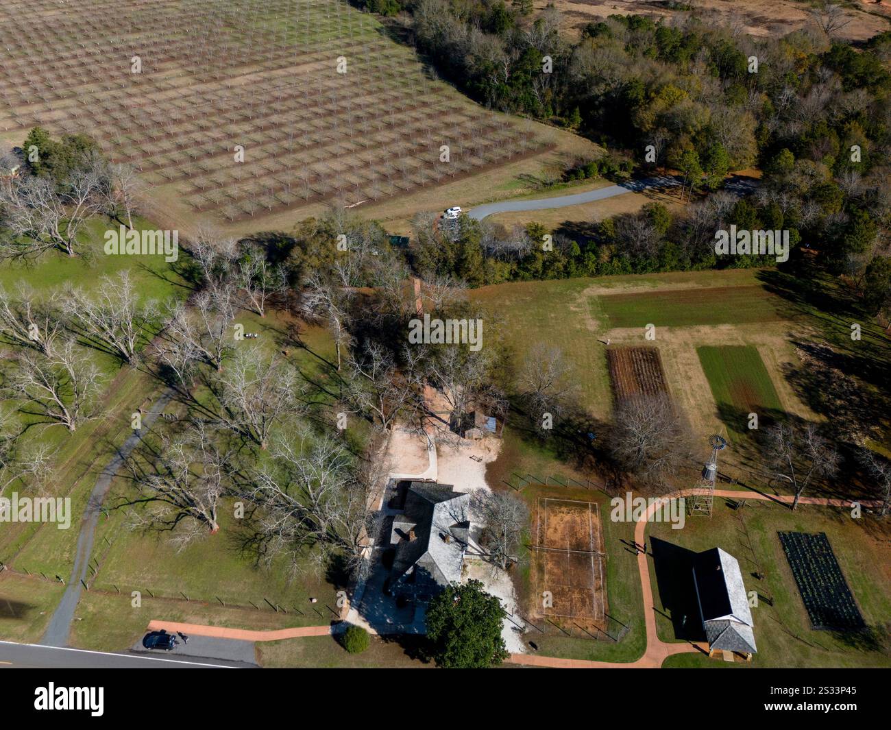 FILE - Jimmy Carter's boyhood farm is seen on Dec. 30, 2024, in Archery ...