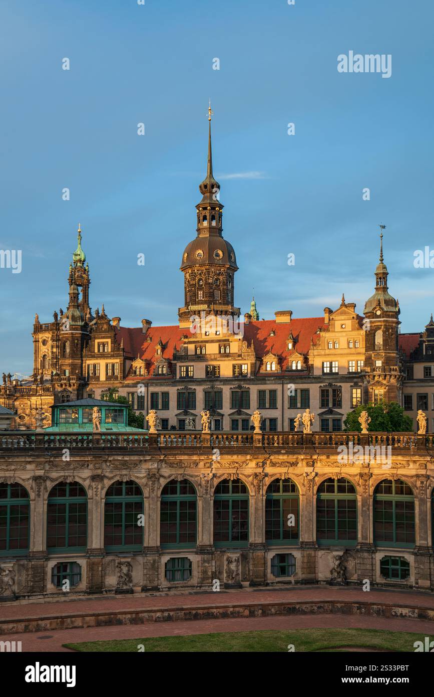 Dresden Zwinger. Historical architecture, landmark of Baroque ...