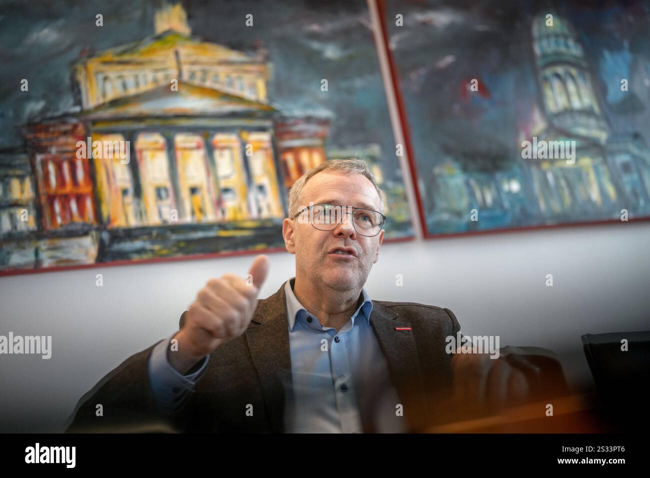 Berlin, Germany. 08th Jan, 2025. Jörg Dittrich, President of the German ...