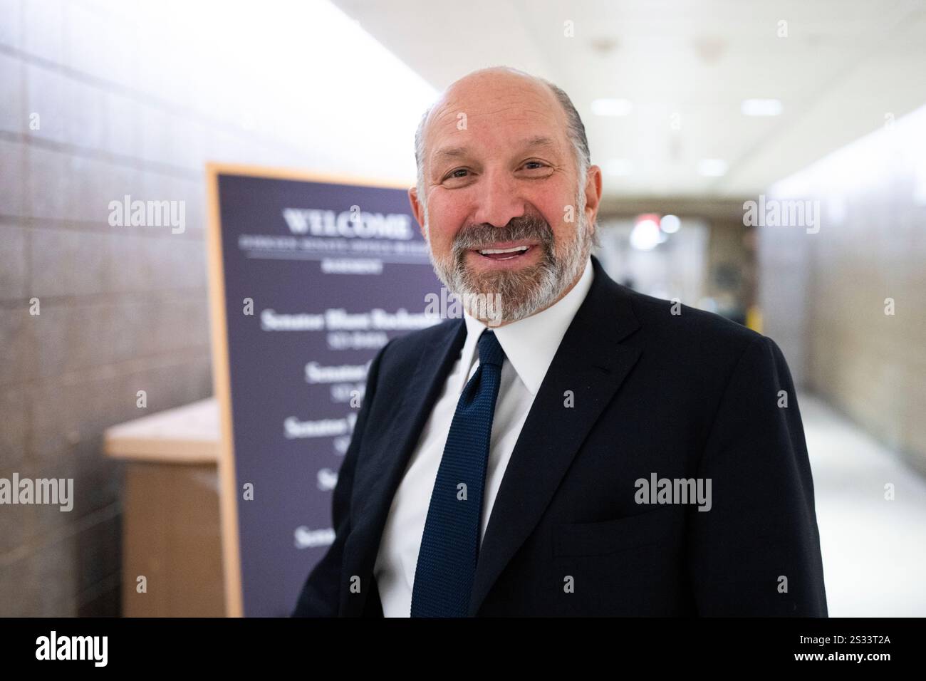 UNITED STATES - JANUARY 8: Secretary of Commerce nominee Howard Lutnick ...