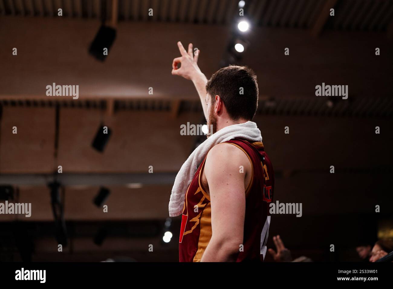 Alessandro Lever (Umana Reyer Venice, #04) jubelt/Jubel, GER, Veolia ...