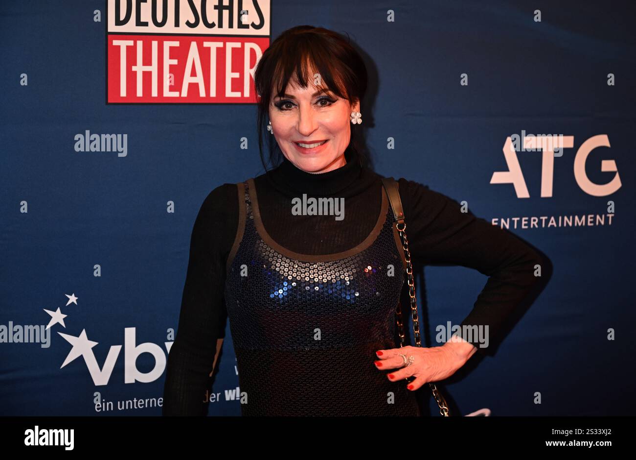 Munich, Germany. 08th Jan, 2025. Singer Anna Maria Kaufmann comes to ...