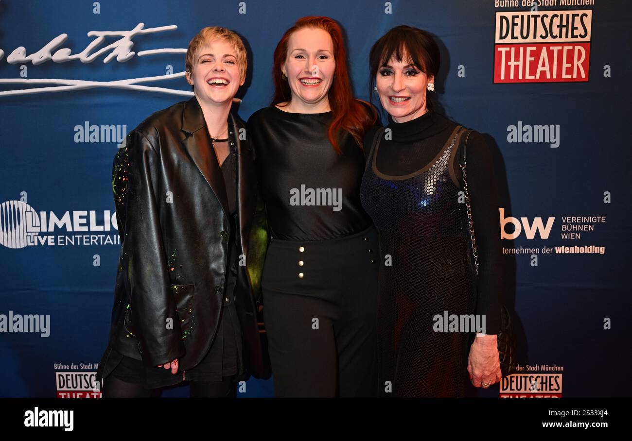 Munich, Germany. 08th Jan, 2025. Actress Jennifer Siemann (l-r), singer ...