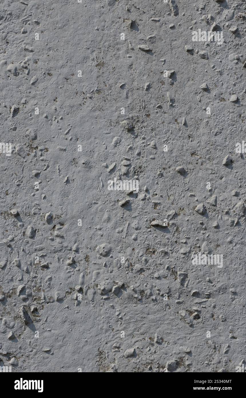 Texture of the old embossed concrete wall in gray color. Background ...